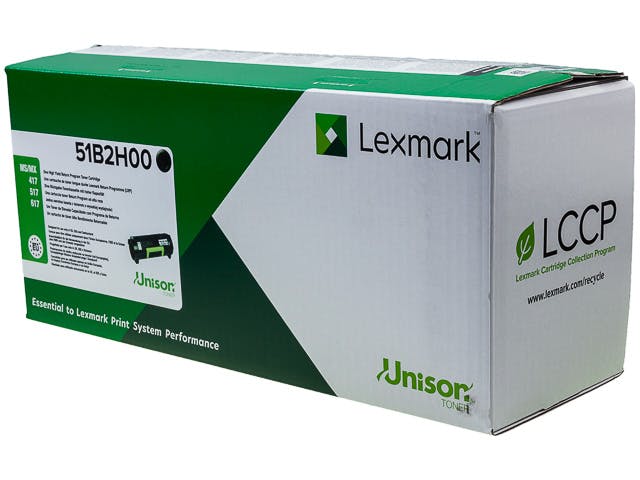 Lexmark MS417/MX417/MS517/MS617/MX517/MX617 Noir Original TONER ...
