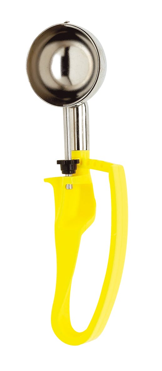 Matfer Cuillère portionneuse inox Unigrip jaune 20 parts/L Matfer ...