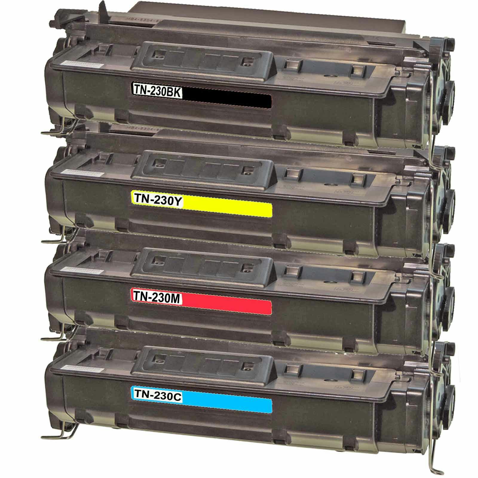 Gigao TN-230 Toner-Set kompatibel mit Brother für HL-3070CW - BCMY 4er ...