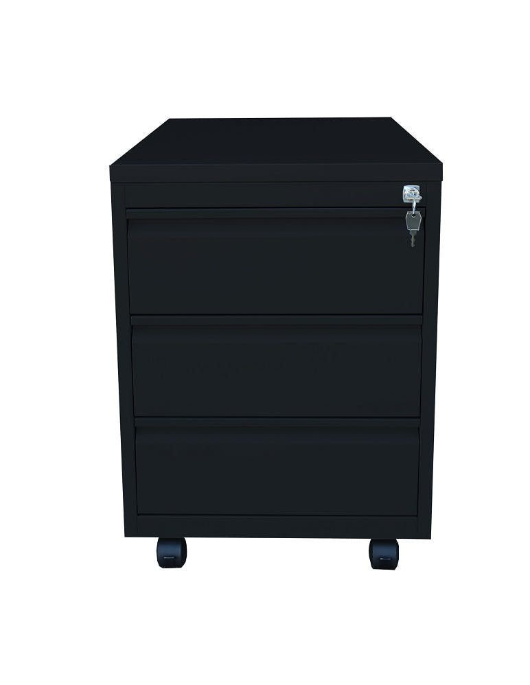 Büro Rollcontainer Bürocontainer mit 3 Schubladen 610 x 460 x 590 mm ...