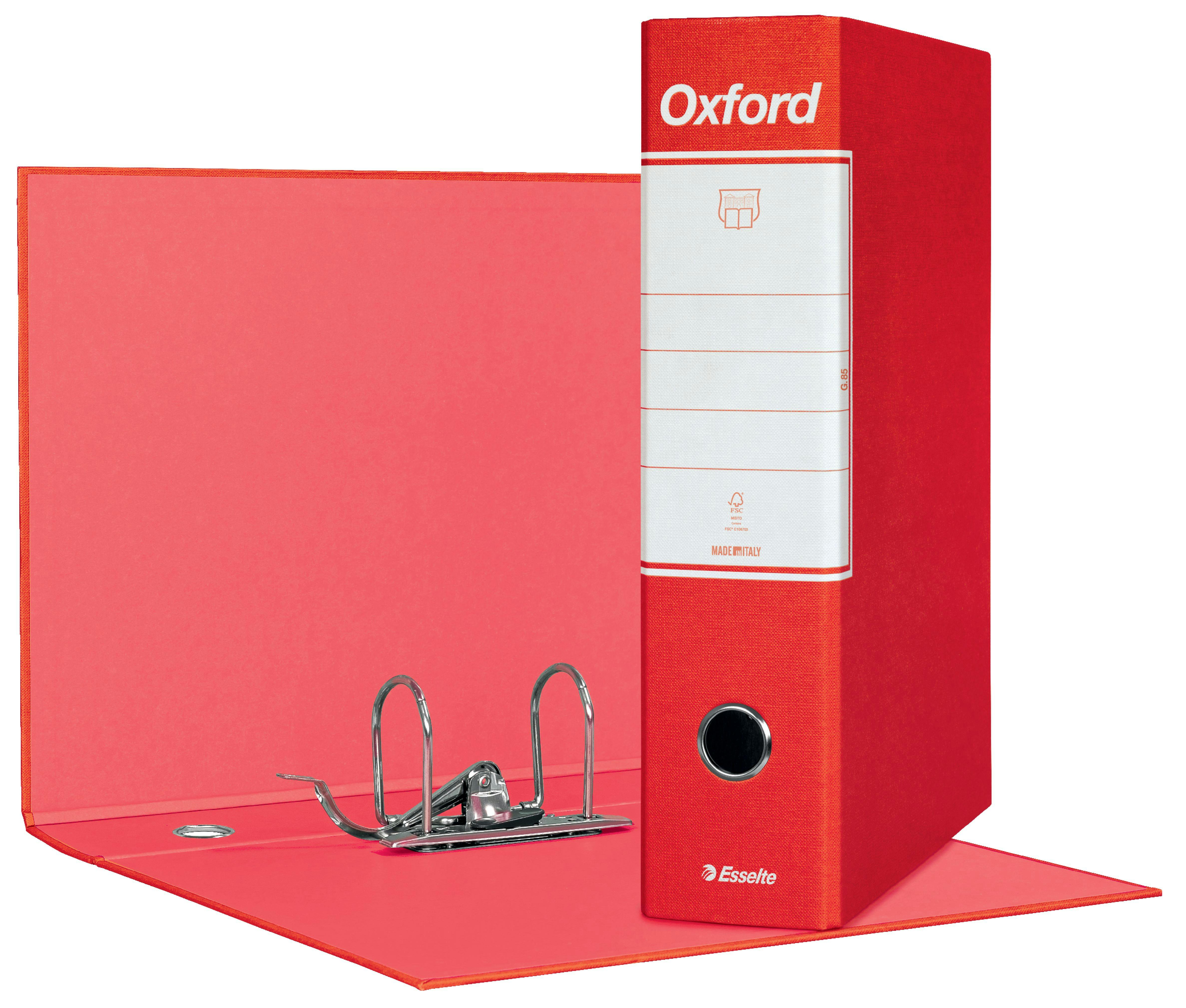 Esselte G85 OXFORD Raccoglitore con Meccanismo N.1 in Formato ...