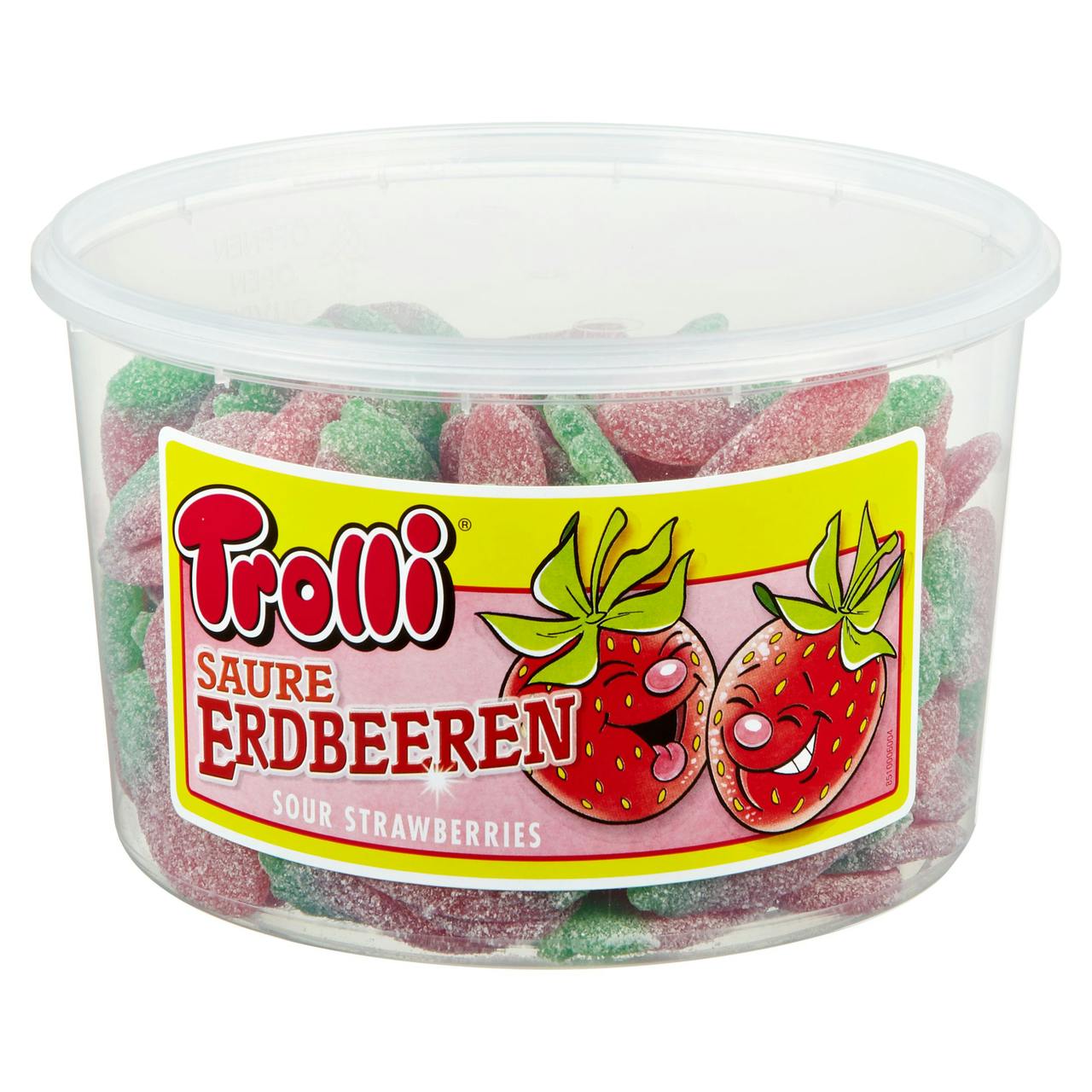 Trolli Saure Erdbeeren Gummibonbon 150 Stück (1,2 kg) | METRO