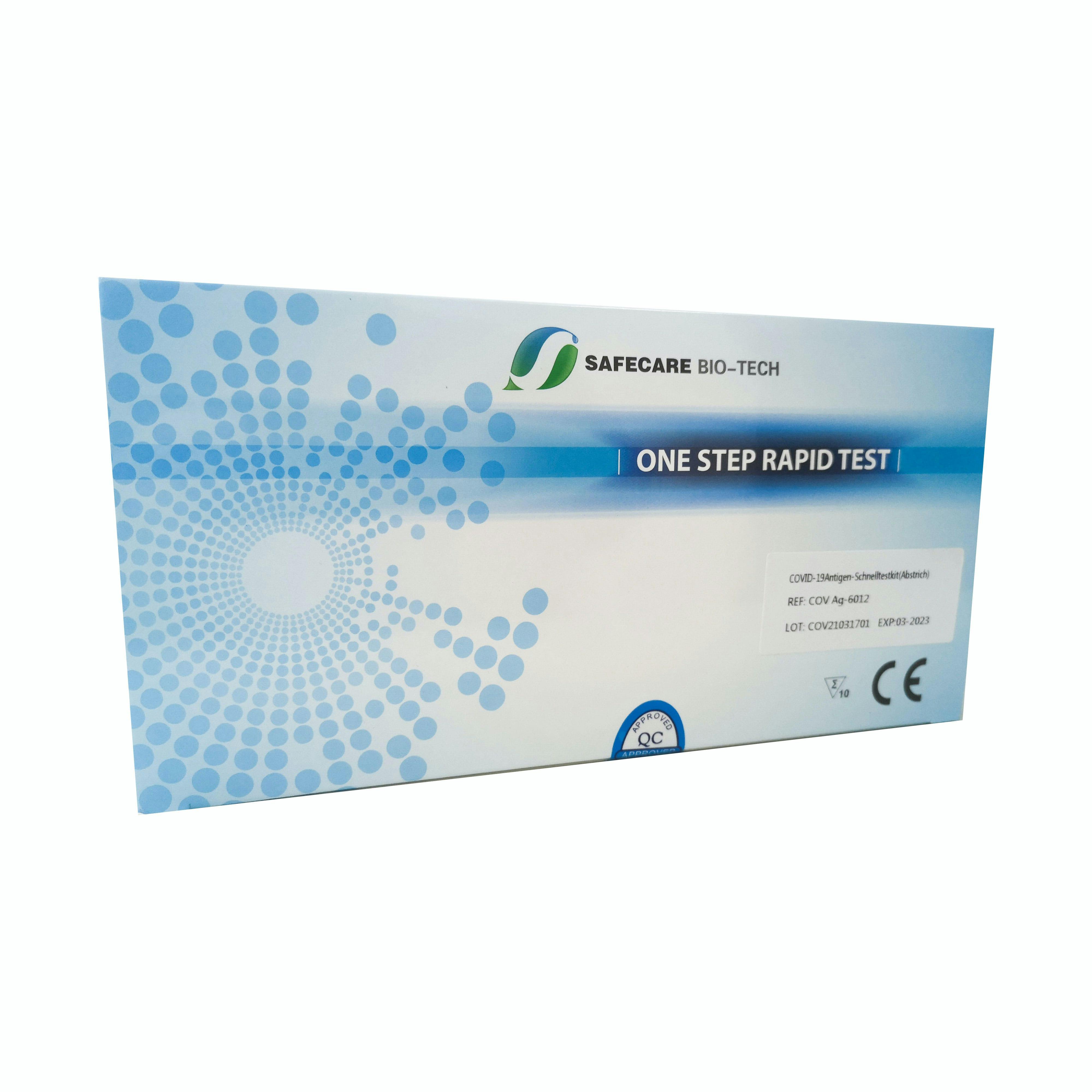 Safecare Corona Schnelltest Nasentest Nasal 50 er Pack Antigen ...