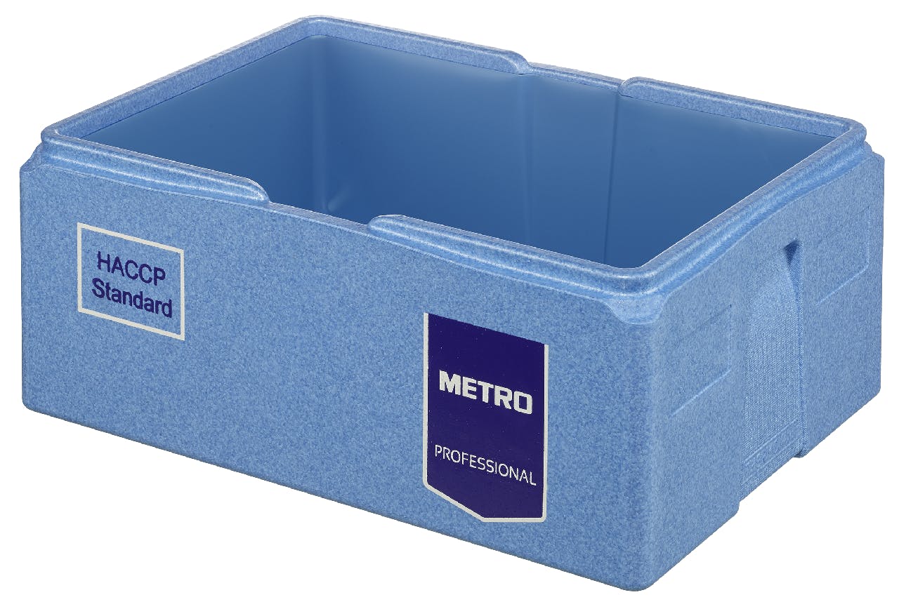 METRO Professional Thermobox Euronorm, EPP, 65 L, Toplader, met ...