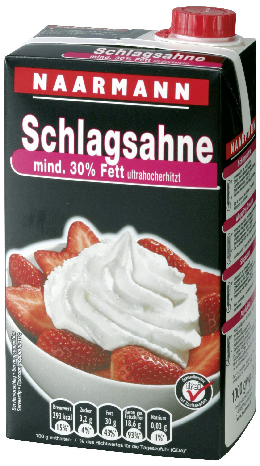 Naarmann H-Schlagsahne 30 % fett (1 kg) | METRO