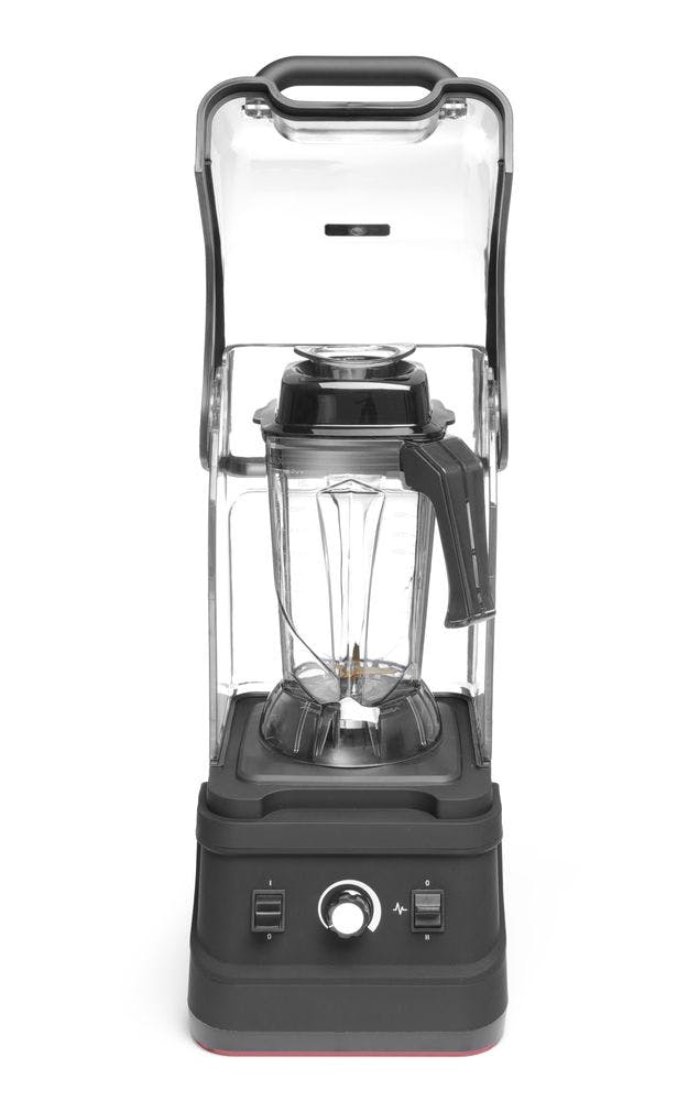 Blender met geluiddempende kap BPA-vrij, HENDI, 230V/1680W, 252x258x(H ...