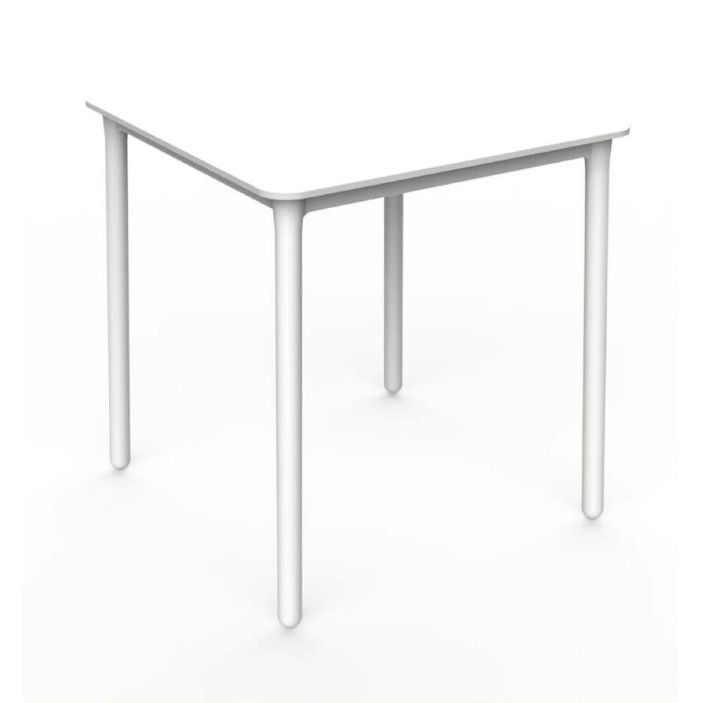 garbar MARSELLA Mesa Cuadrada Interior, Exterior 70x70 Blanco | Makro