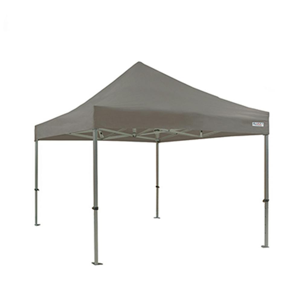 Tente pliante PRO 4x4m - ALU 45mm/polyester 380g Norme M2 - taupe - FRANCE-BARNUMS | METRO