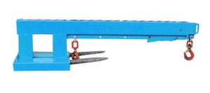 Teleskop-Kranarm, Tragl. 5t, starr, RAL5012 | METRO