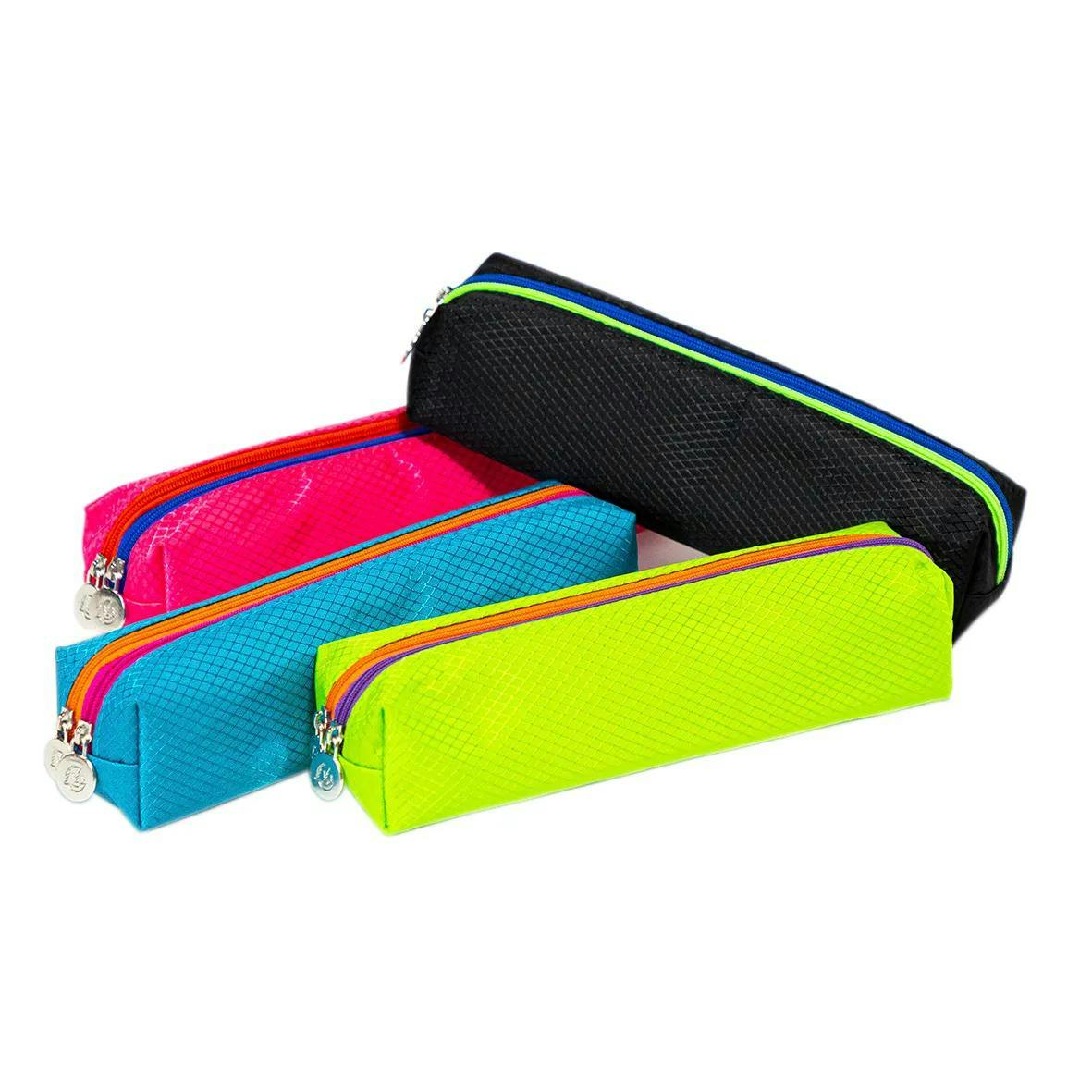 Exacompta 05269820W 30x Viereckiges Schlampermäppchen, 2 Fächer, 21x5x5 ...