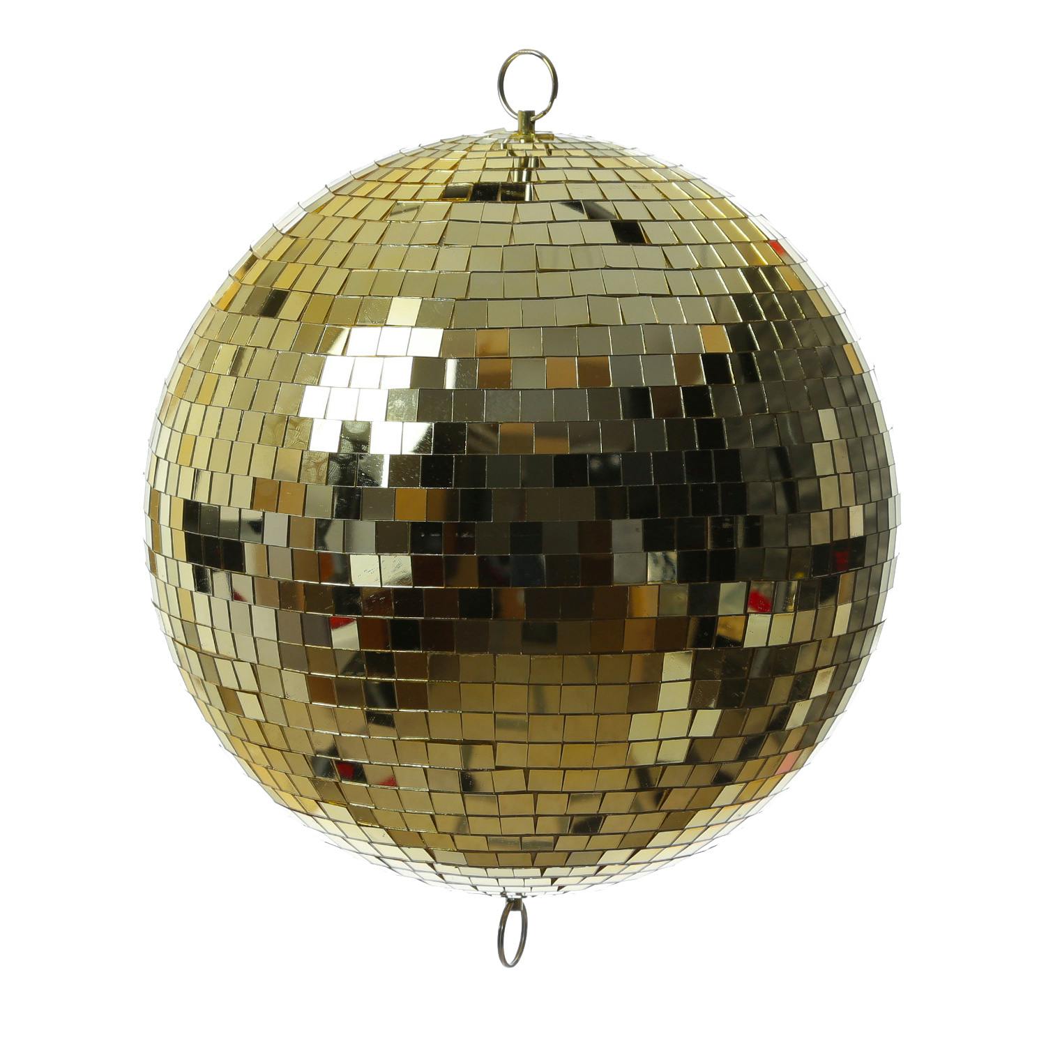Spiegelkugel 30cm gold Discokugel für Werbe-Dekozwecke Schaufenster | METRO
