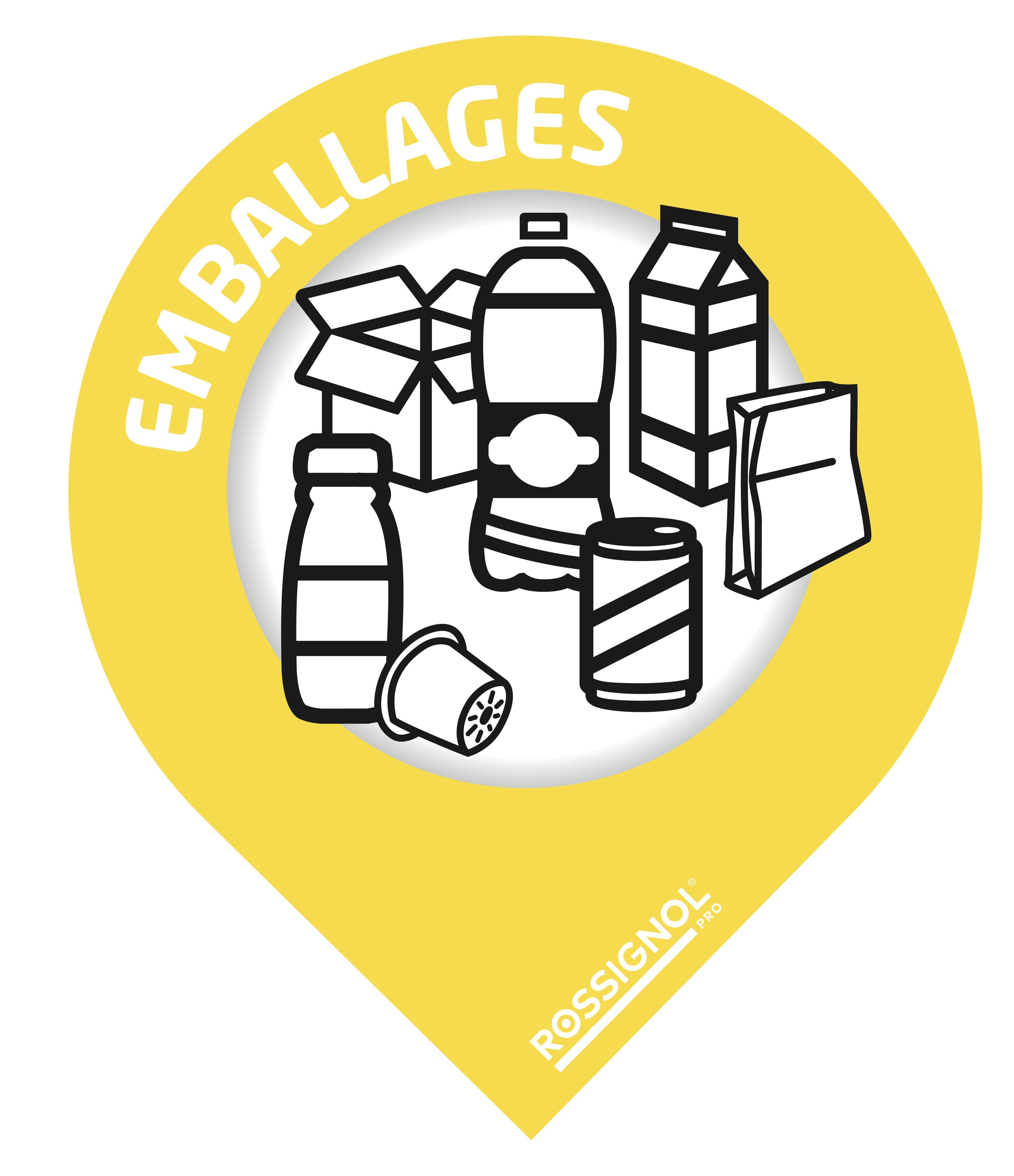 Rossignol - Stickers tri gouttes adhésif (x10) COLLEC - emballages | METRO