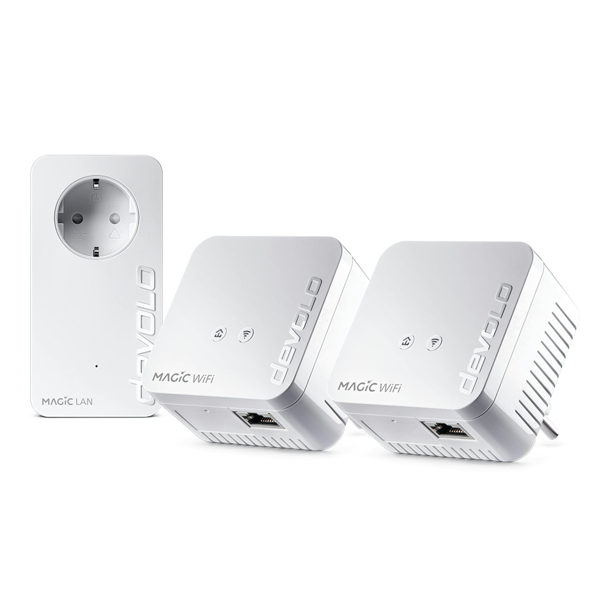 devolo Magic 1 WiFi mini Powerline WLAN Verstärker 3x Adapter | METRO