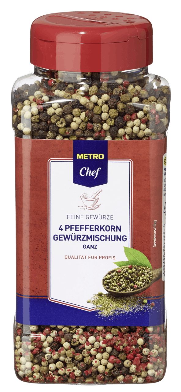 METRO Chef 4 Pfeffer Gewürzmischung Ganz (485 g) | METRO