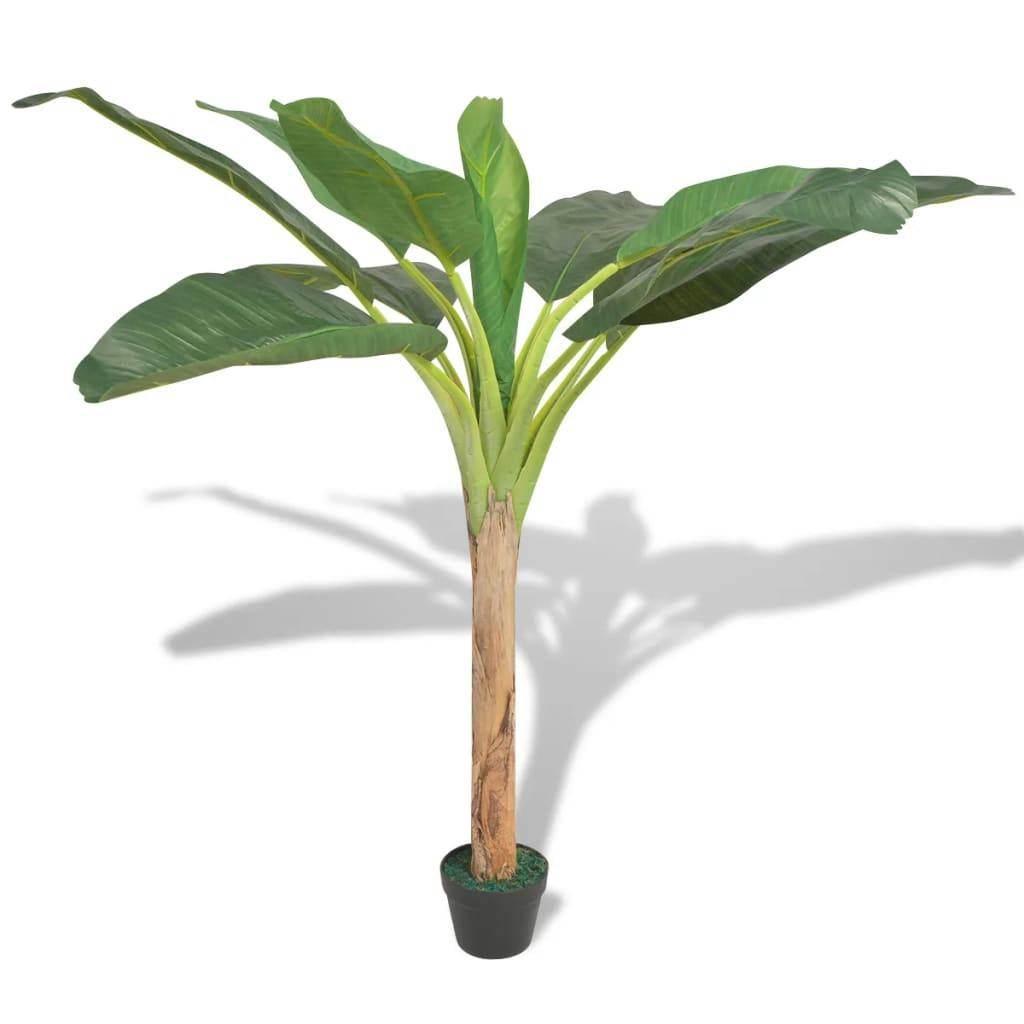 vidaXL Kunst bananenboom plant met pot 150 cm groen | Makro