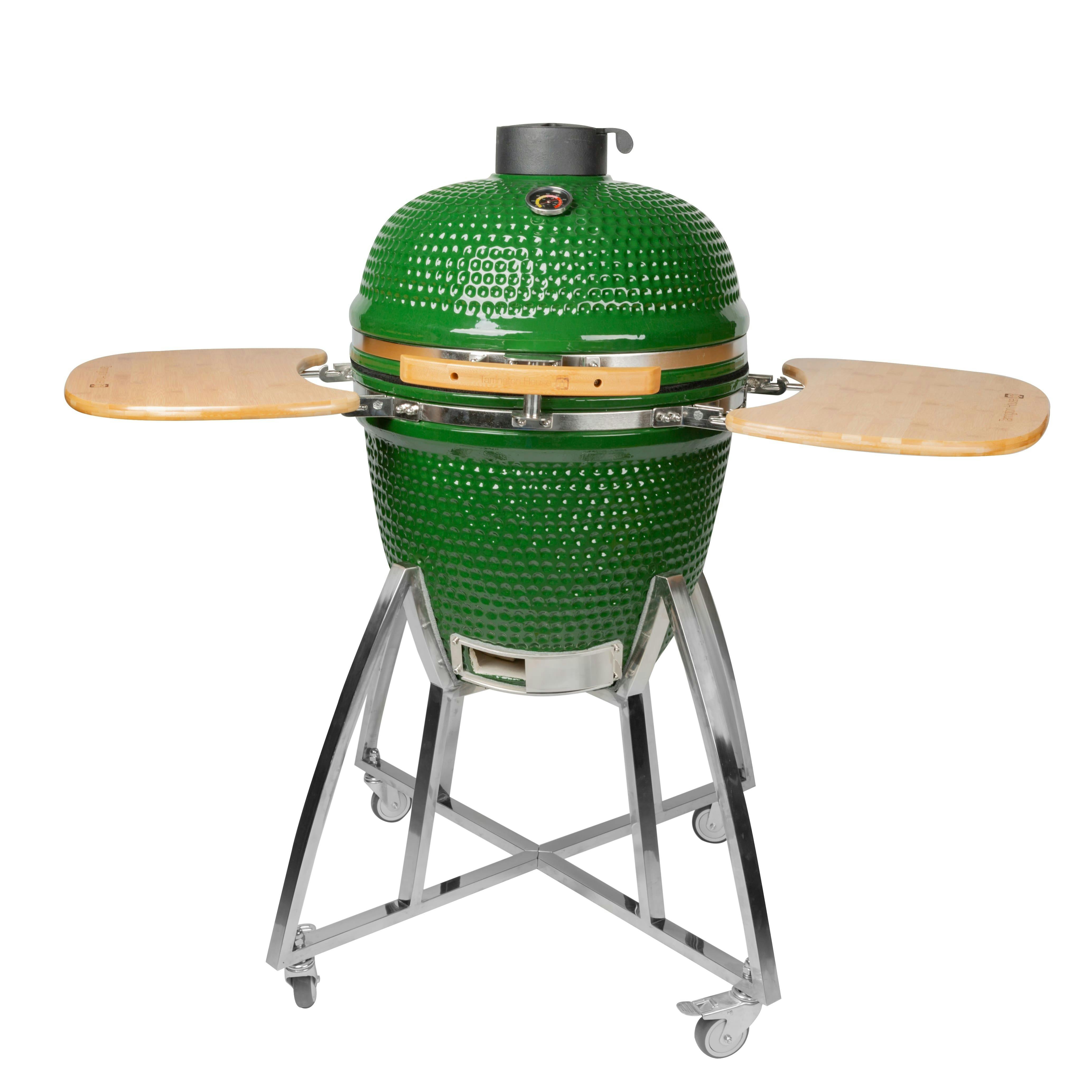 Tarrington House Kamado-Holzkohlegrill Naggado, Keramik / Edelstahl, Ø ...