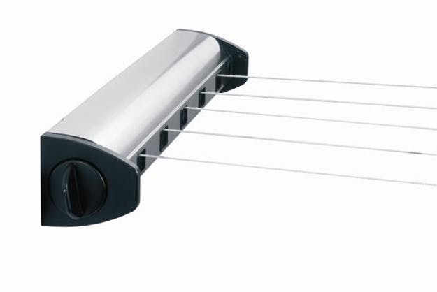 Brabantia Pull-Out Drying Lines Set, 2 pcs Wall-mountable rack ...