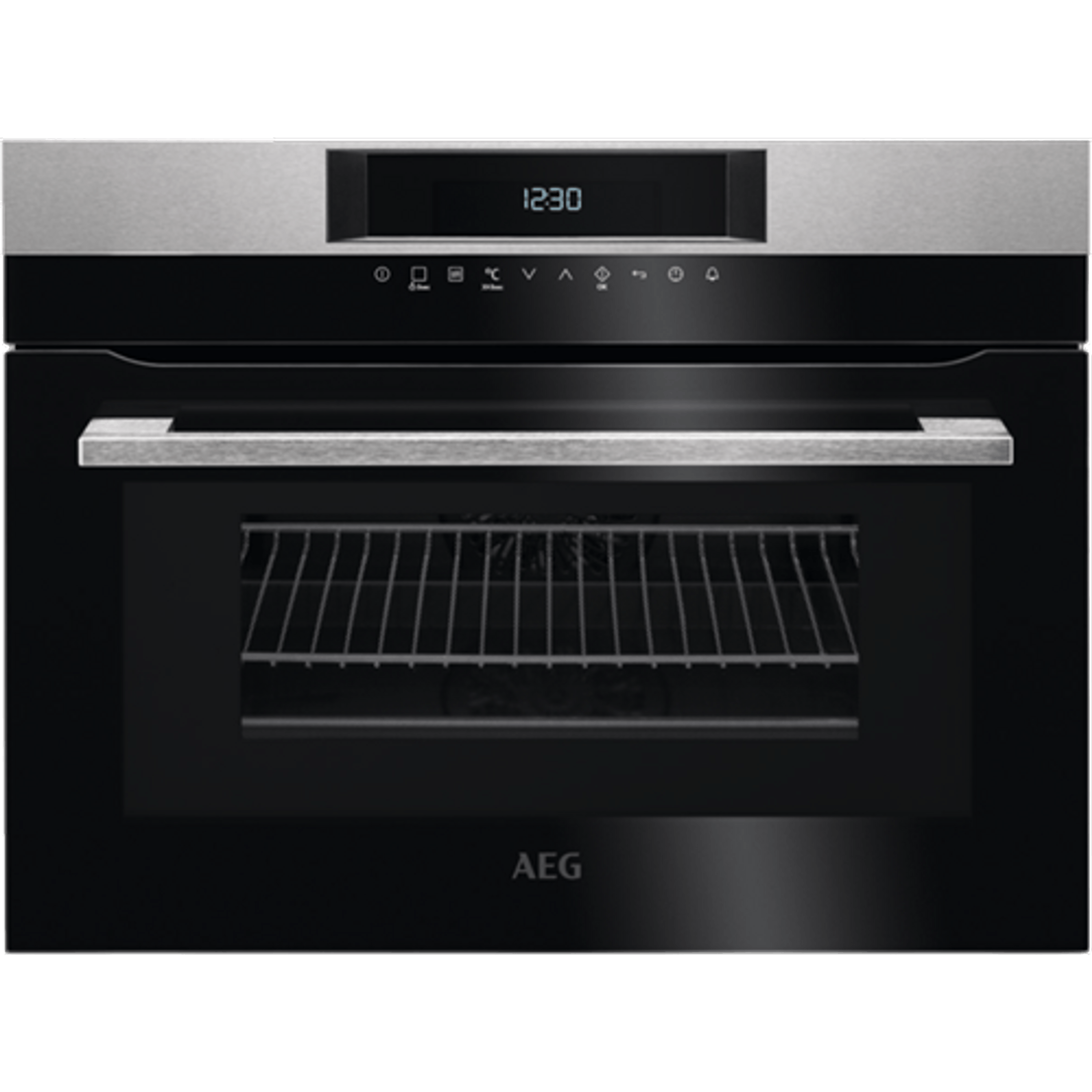 AEG 8000 CombiQuick® / Einbau-Kompaktbackofen / Mikrowelle / Emaille ...