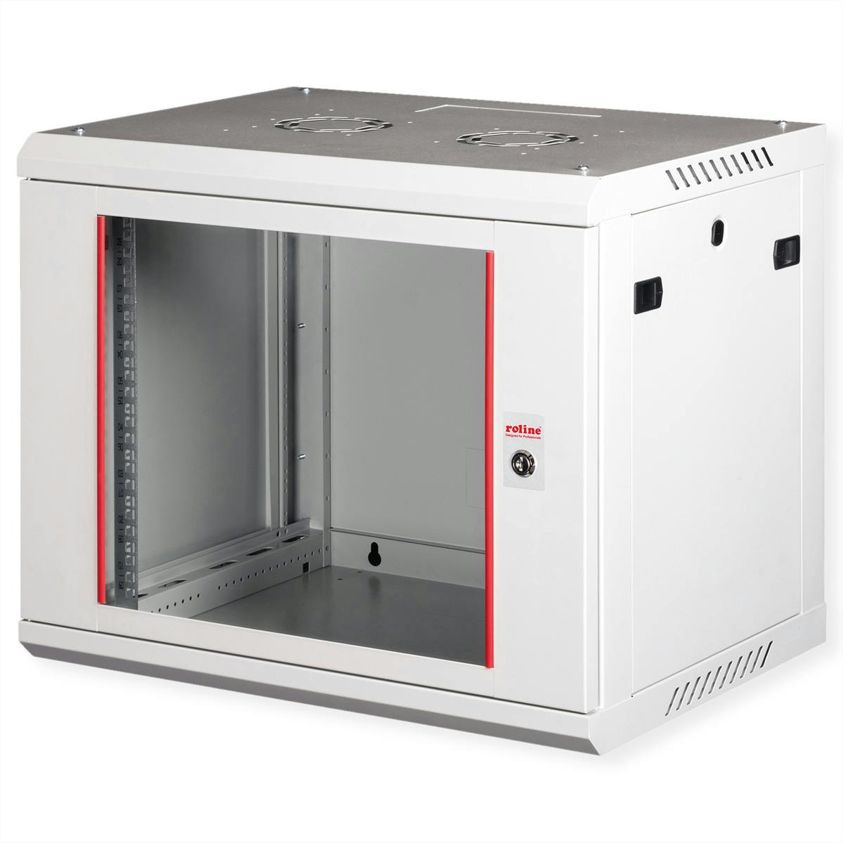 ROLINE 19-Zoll Wandgehäuse Basic Plus 9HE, 600x450 BxT grau | METRO