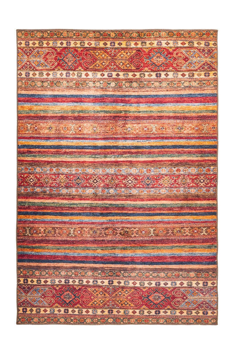 Aigneis 700 Multi / Rot 110cm x 180cm | METRO
