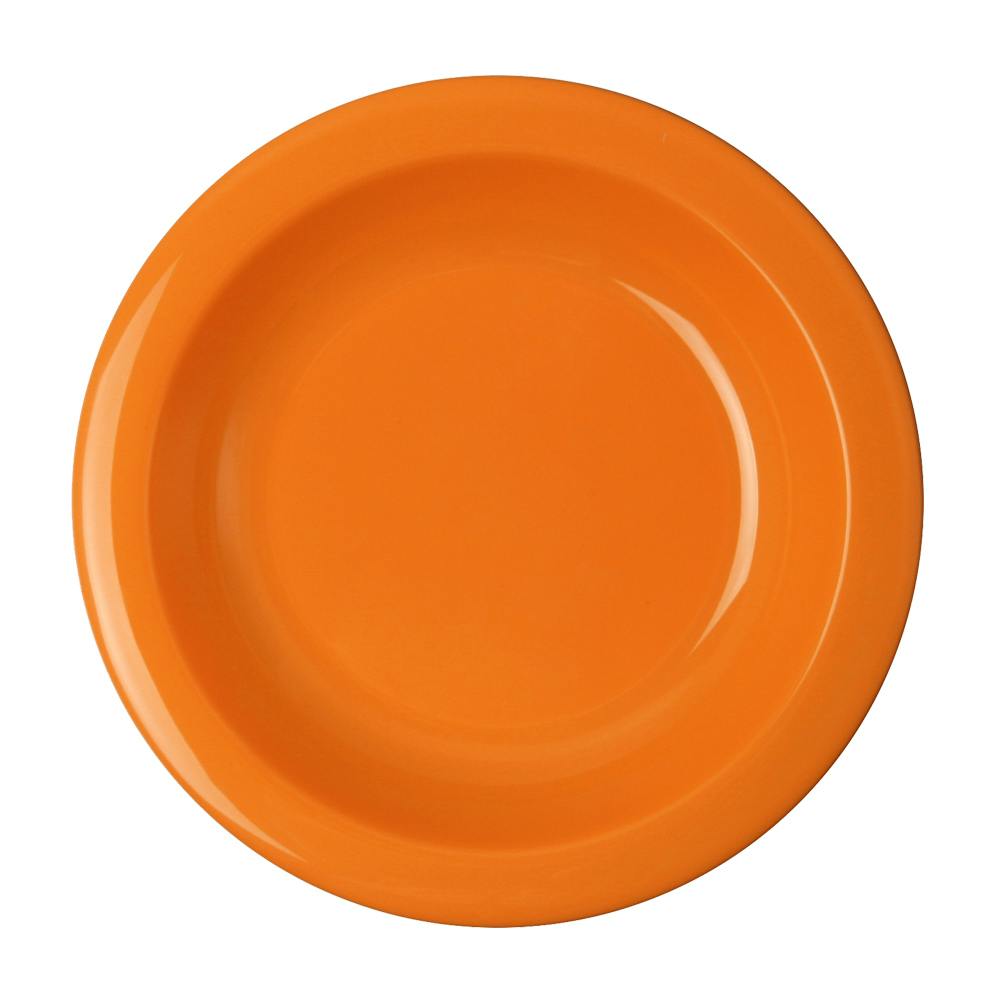 WACA 1945 Teller tief Kunststoffteller 500 ml ∅ 216 mm orange | METRO