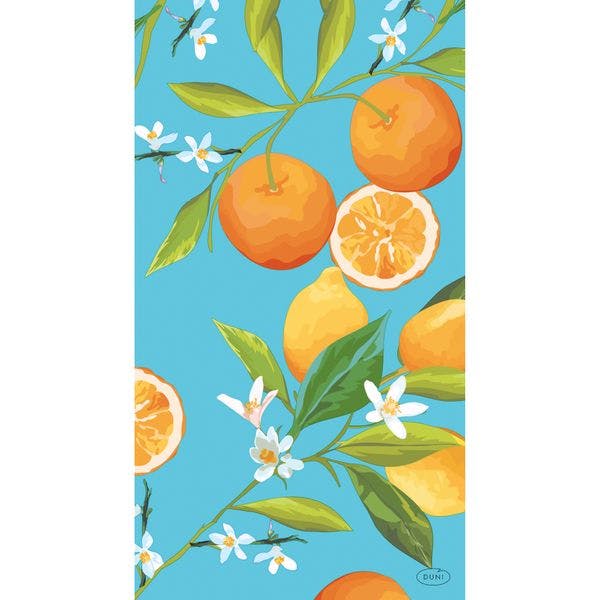 180 Duni Tissue-Servietten 33 x 40 cm Lemon Tree 3-lagig | METRO