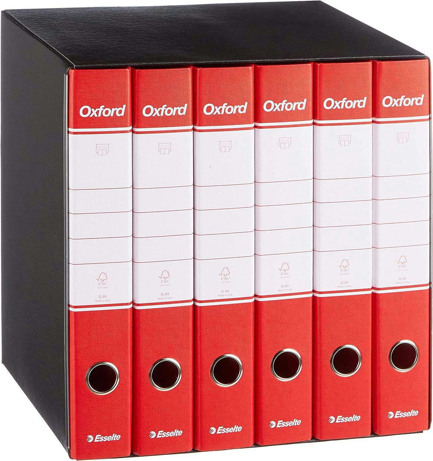 ESSELTE G88 OXFORD gruppo registratori 6 / G84 - Rosso - 390788160 | METRO