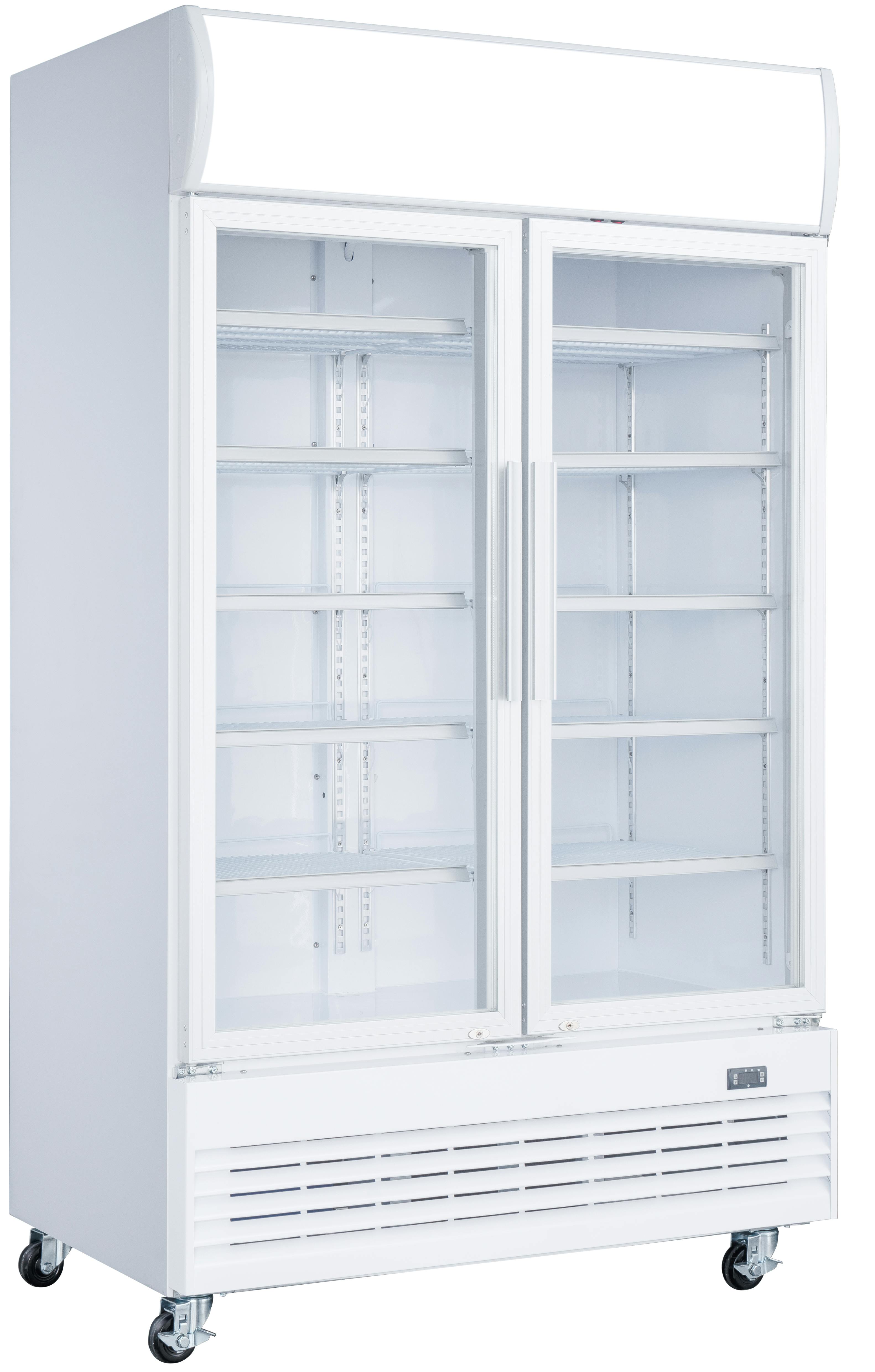 METRO Professional Frigorifero per bevande a doppia porta GSC2100, 120 ...