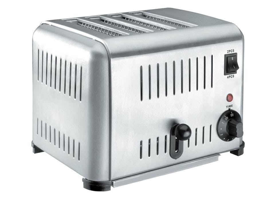 Lacor Buffet-Toaster, 4 Schlitze, 2240 W, Edelstahl | METRO