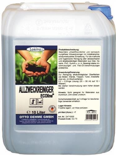 Lorito Allzweckreiniger Ecoline kennzeichnungsfreier Allround-Reiniger ...