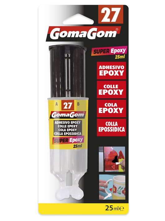 Cola 16921 - Gomagom Nº27 Blister Cola Epoxy 25ml - 12 unidades | Makro