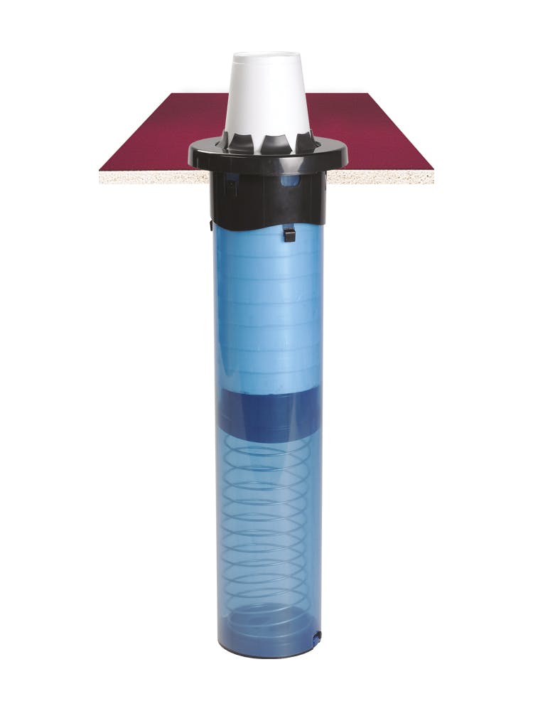 Euro Sentry In-Counter Adjustable Cup Dispenser - C5250C | METRO