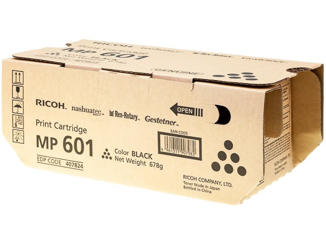 RICOH MP501/MP601 Noir TONER Cartouche - 407824 | METRO