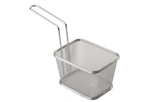 APS 40621 Petit panier à frites inox 13 x 10,5 cm, H 9 cm | METRO