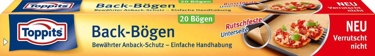 Toppits Backpapier Bögen, 42 x 38 cm, 20 Stück | METRO