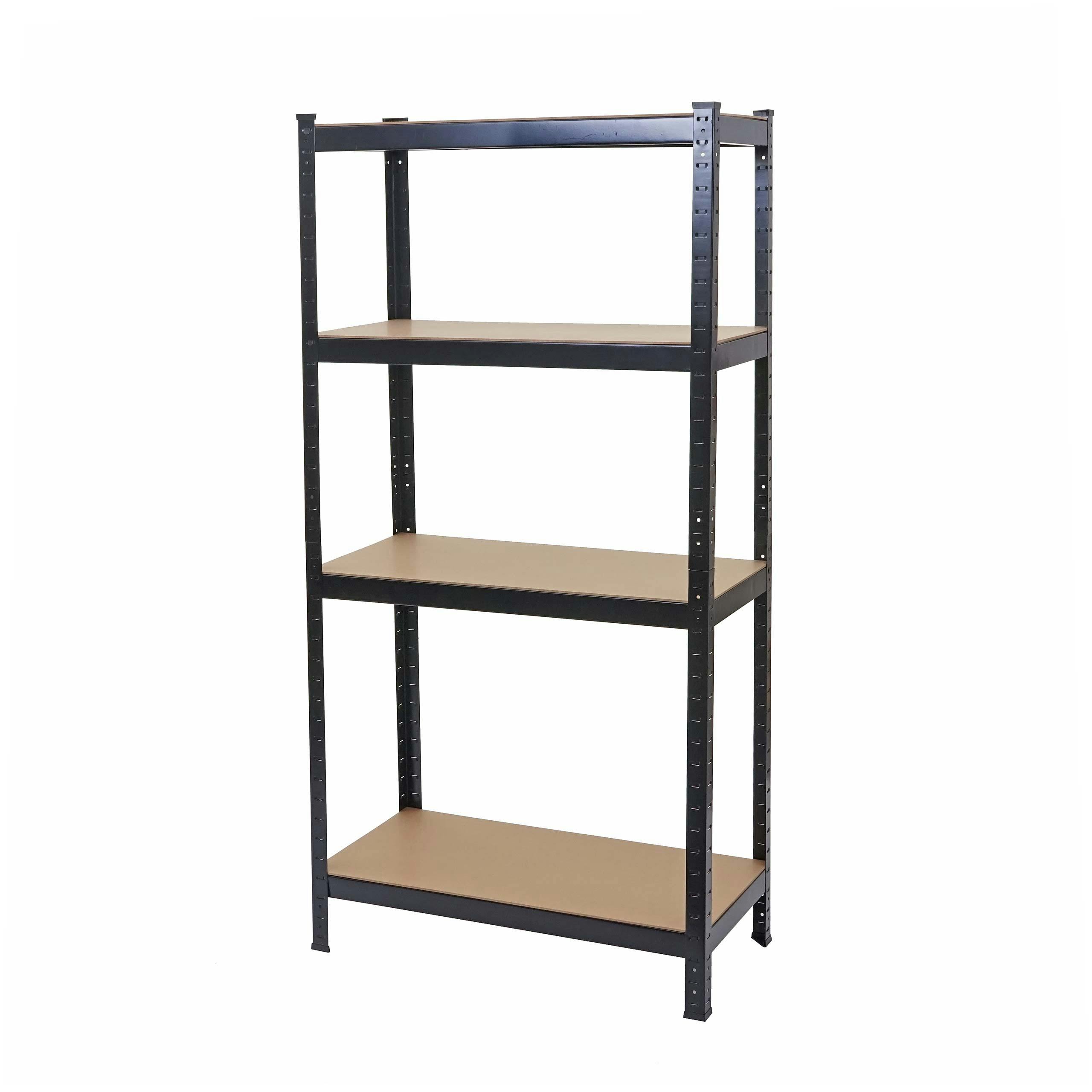 Estantería para cargas pesadas HWC-D67, estantería de taller sin tornillos, 160x80x40cm, carga ...