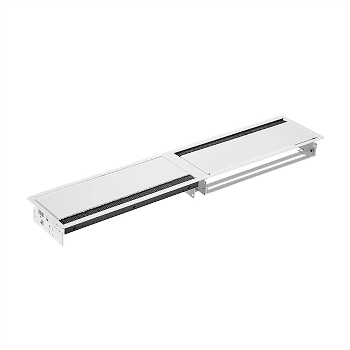 BACHMANN CONI DUO inbouwframe 12x, 2x 6-voudige lijst wit | Makro