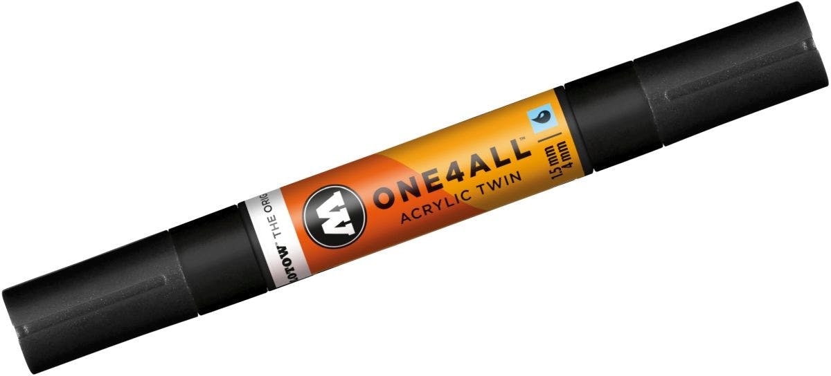 Permanentmarker One4All Acrylic Twin nachfüllbar 1,5 und 4mm ...