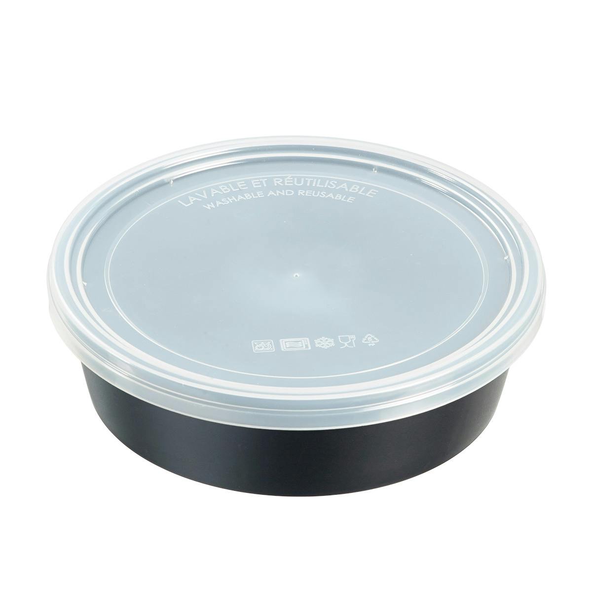 SOLIA Saladier LOOP PP + couvercle PP 1000 ml - DP10400 - par 60 pièces | METRO