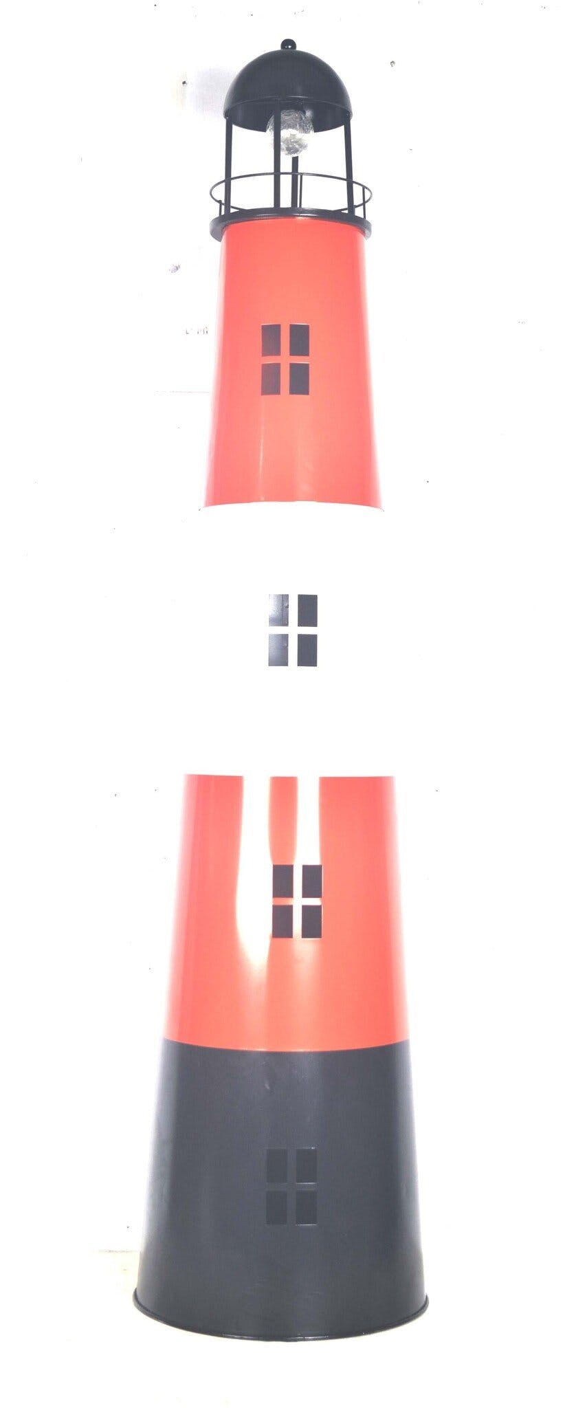 Solar Leuchtturm Ho?he 150cm aus Metall 2637-01 | METRO