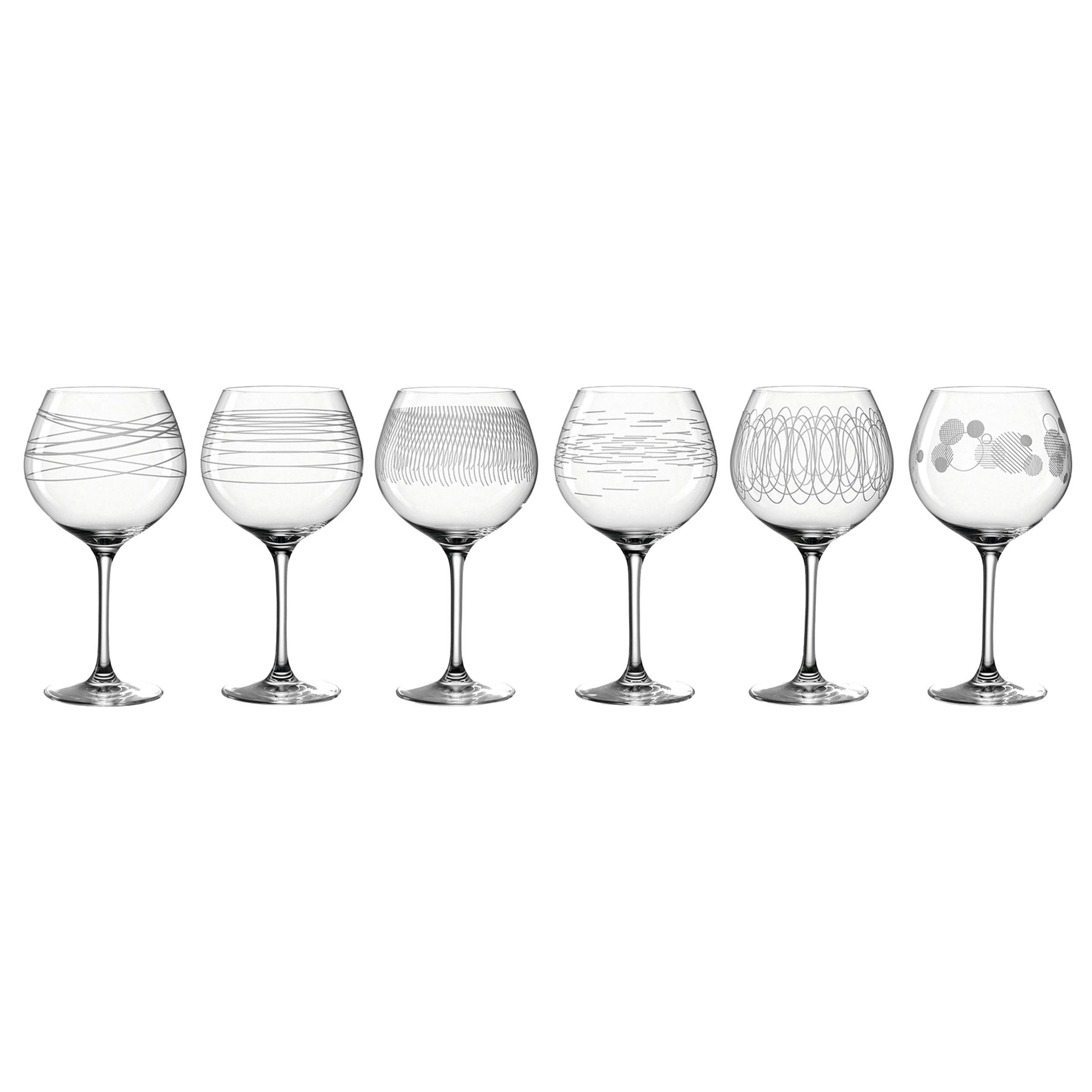 Leonardo Burgunderglas CASELLA 6er-Set mit Diagravur 240 ml | METRO ...