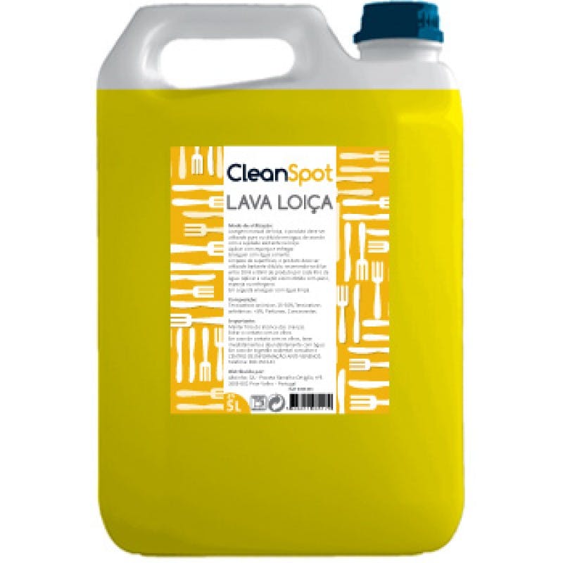 Detergente lavavajillas manual CleanSpot Lemon 5L | Makro