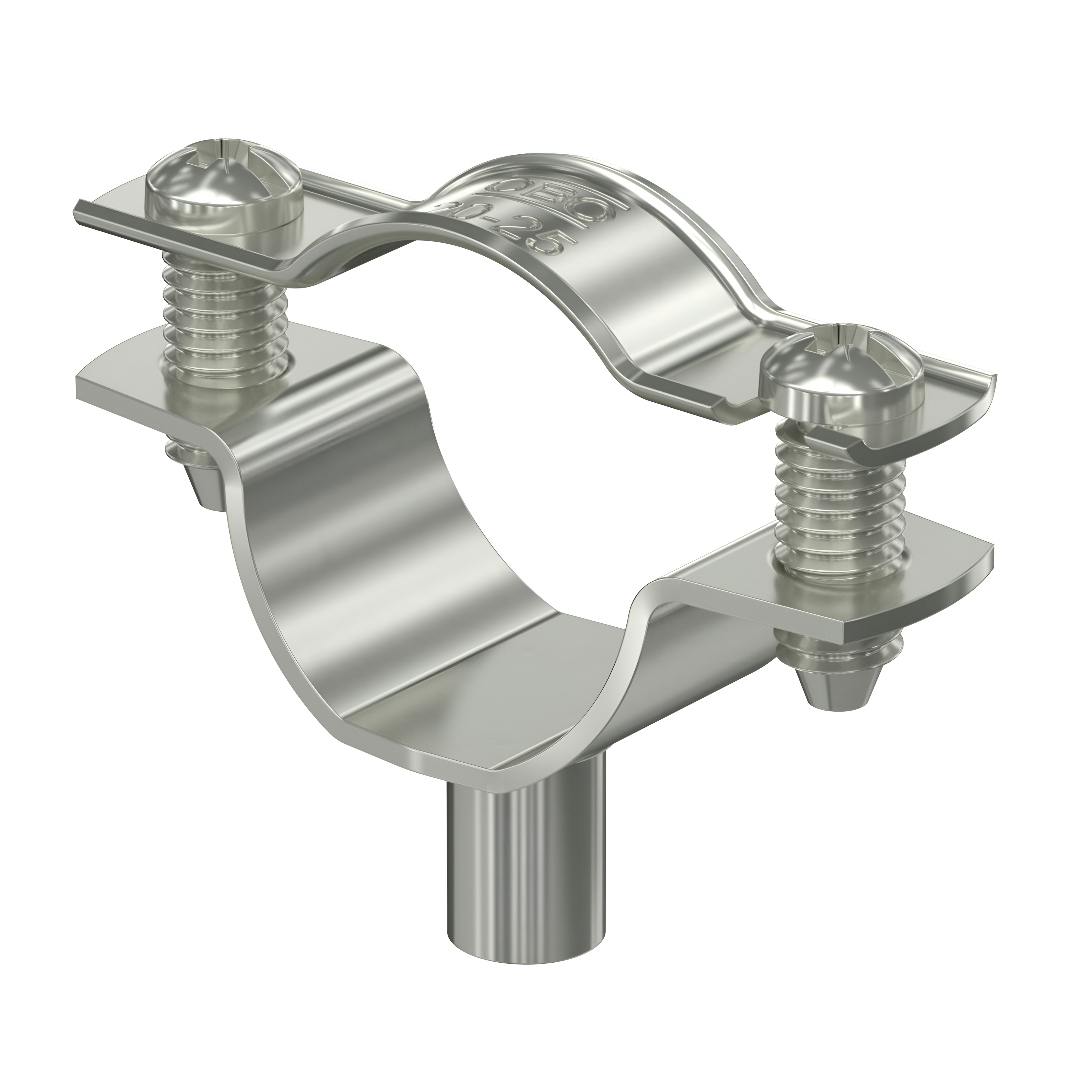 Kabel- und Rohr- Abstandsschelle OBO Typ 732 mit M6 Gewinde, Edelstahl ...