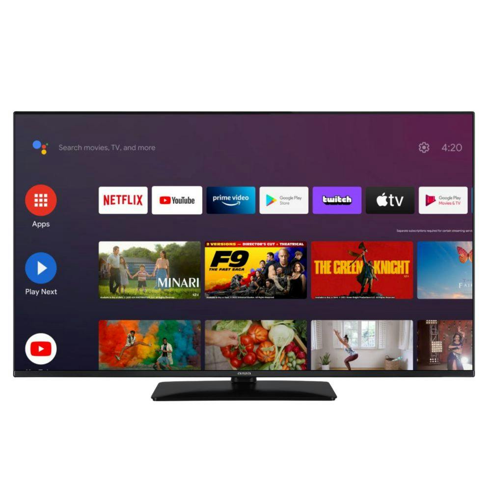 Smart TV QLED 55" AIWA 55QS8503UHD; 55 polegadas; Ultra HD 4K; Android ...