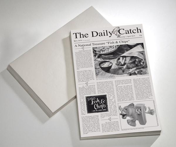 APS 40670 Waspapier -SNACKHOLDER- 42 x 25 cm | Makro