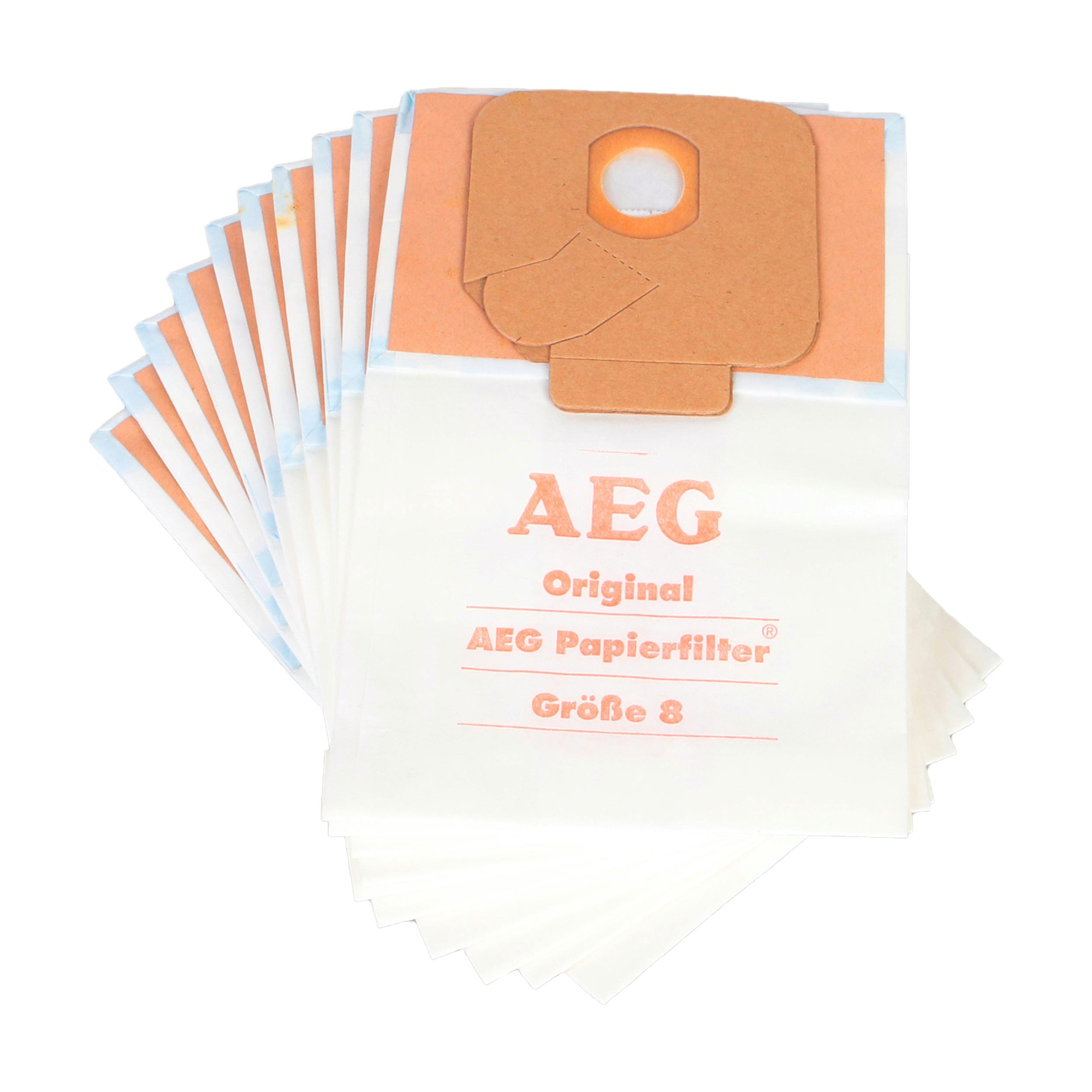 10 Staubsaugerbeutel für AEG, Omega - Ersatz für Swirl A03 O90 (AEG ...