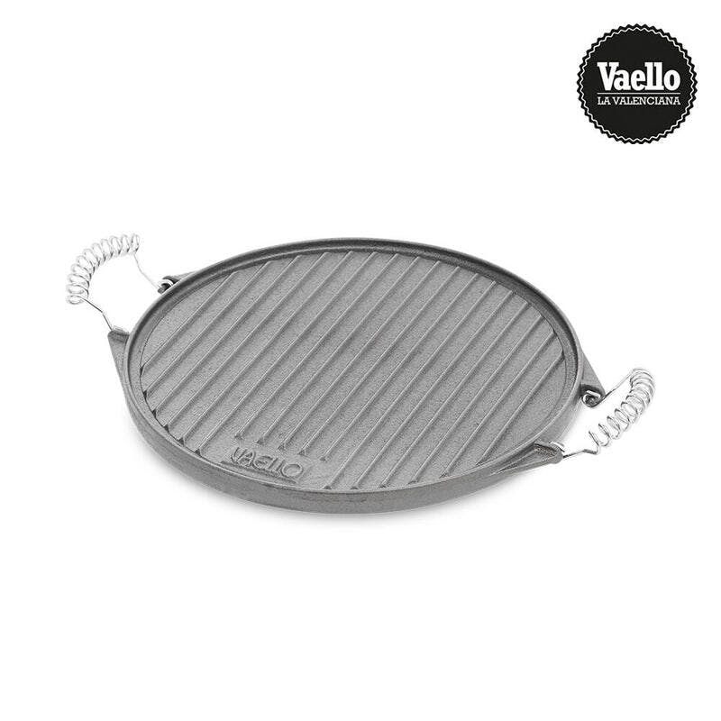Plancha Hierro Fundido Redonda Ø32Cm. Vaello | Makro