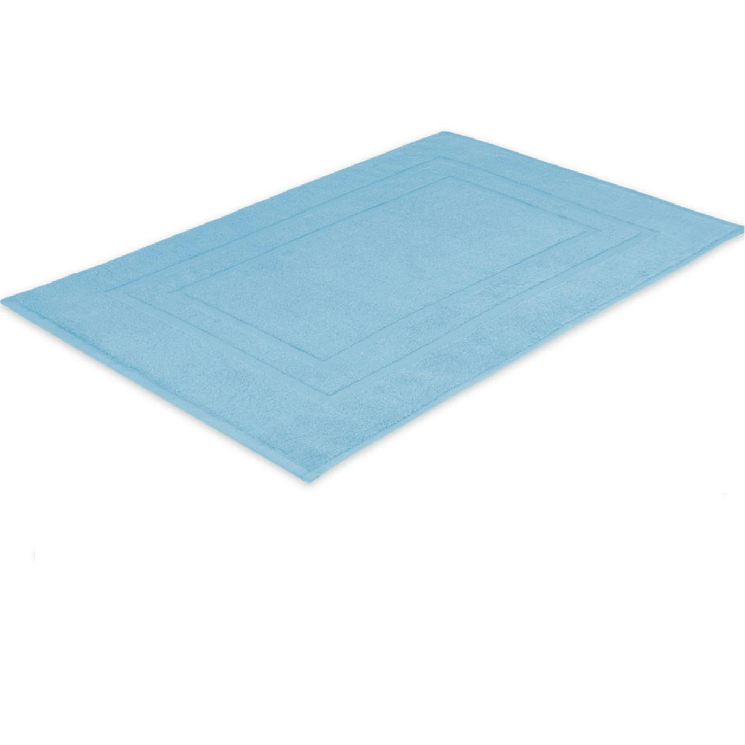 Badvorleger Frottier 700 g/m² 50 x 80 cm Hellblau | METRO