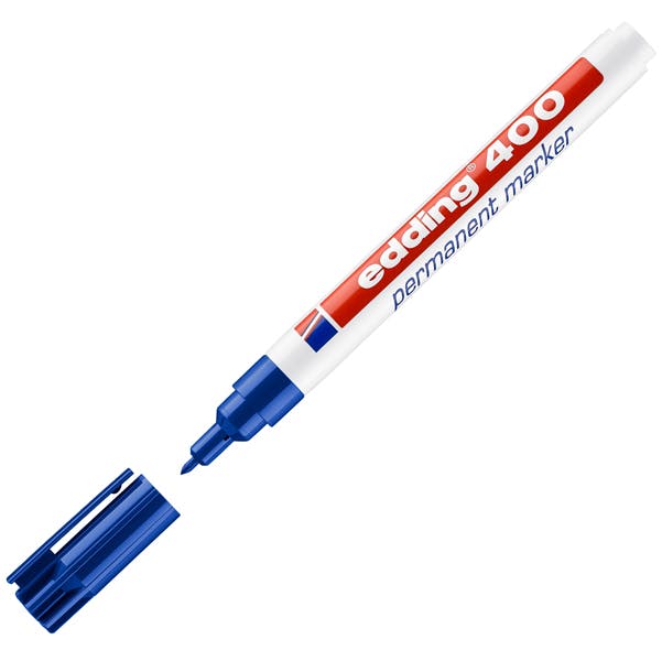 Edding 400 Perm Marker Blue (4-400003) (4400003) | METRO