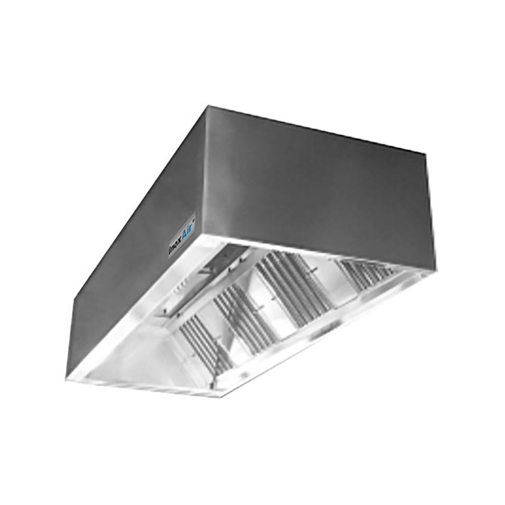 InoxAir Induktions-Wandhaube, 1.800 x 1.400 x 500mm | METRO